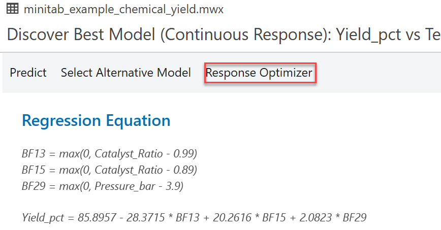 Beyond Prediction: How Minitab’s Response Optimizer Delivers ROI