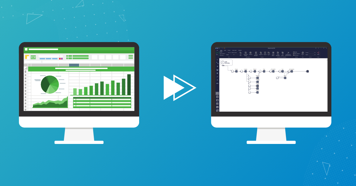 Spreadsheet to Simulation: Build in Minutes Using Data You Already Have