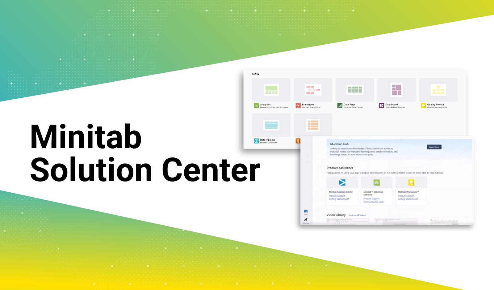 O Minitab Solution Center: conectando dados e tomada de decisão